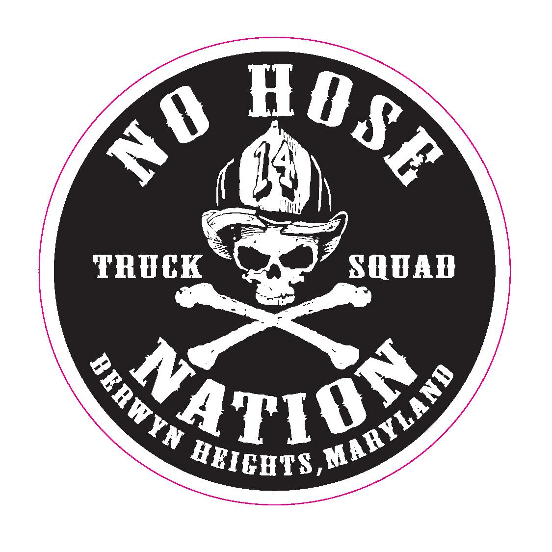 No Hose Nation Decal – Berwyn Heights VFD