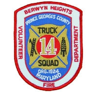 Patches, Decals, and the Rest – Berwyn Heights VFD